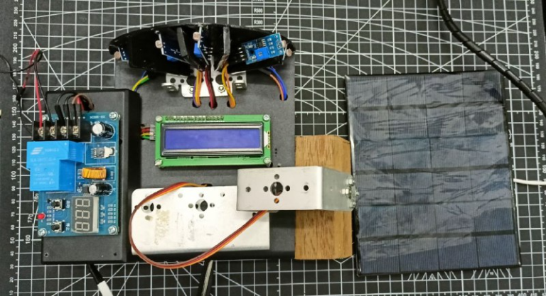 Membuat Alat Iot Panel Tracking Menggunakan Esp32 Dan Blynk Labrobotika