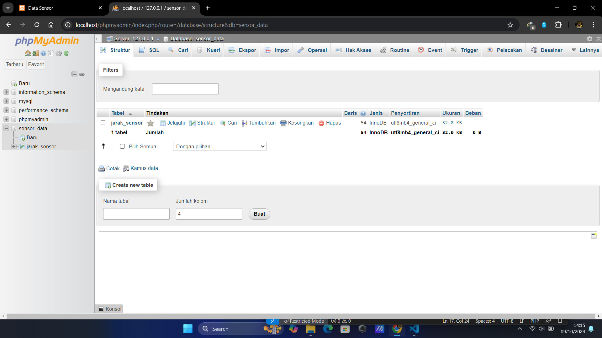 Tutorial Monitoring Data Sensor Jarak - Labrobotika